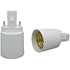 G23 to E27/E26 2-Pin Light Sockets Adapter, Light Bulb Socket, Bulb ...