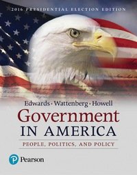 Amazon.com: GOVERNMENT IN AMERICA: PEOPLE, POLITICS, AND POLICY (2016 ...