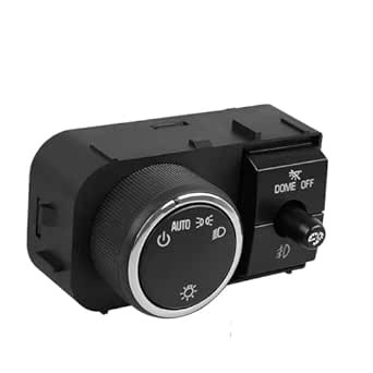 Headlamp Fog Lamp Switch Sensor Compatible with Chevrolet for Silverado ...