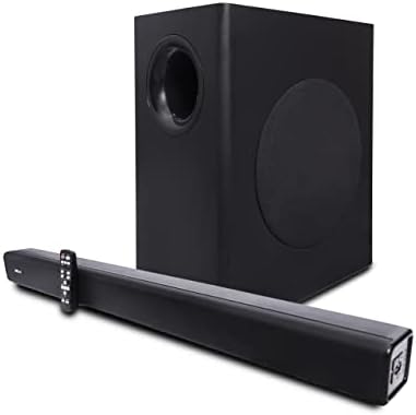 AKAI SB-140, 140W RMS Digital Multimedia Soundbar with Wired Subwoofer ...