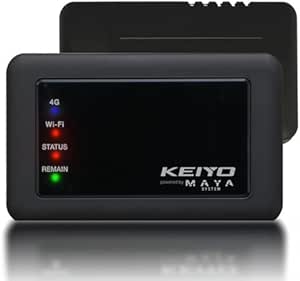 Amazon | 【公式】KEIYO車載対応Wi-Fiルーター[サクッとWi-Fi]バッテリーレス USB電源使用 車用Wi-Fi 買い切り 契約不要 リチャージ式Wi-Fi マルチキャリア ...