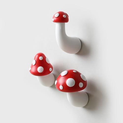 Amazon.com: JADDSA Mushroom Fridge Magnet 3D Resin Refrigerator Magnets ...