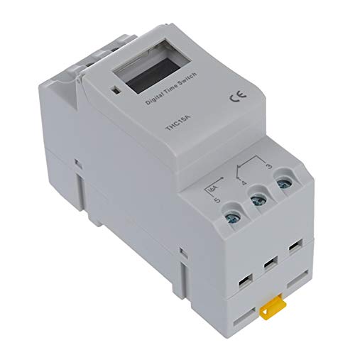 Generic 1X(DIN Rail Time Relay Switch Digital LCD Power Programmable ...