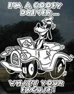 Amazon.com: I'm a Goofy Driver Car Decal Automotive Vinyl Sticker ...