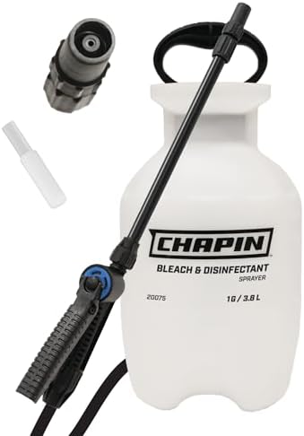 Chapin 20075 Disinfectant Bleach Sprayer, 1 Gallon, Made in The USA ...