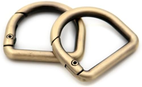 Amazon.com: Metal D-Rings, 10 PCS Spring Opening Purse Making Clip Key ...