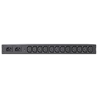 APC AP4421 RACK AUTOMATIC TRANSFER SWITCH, 230V,10A, C14 in, 12 C13 out ...