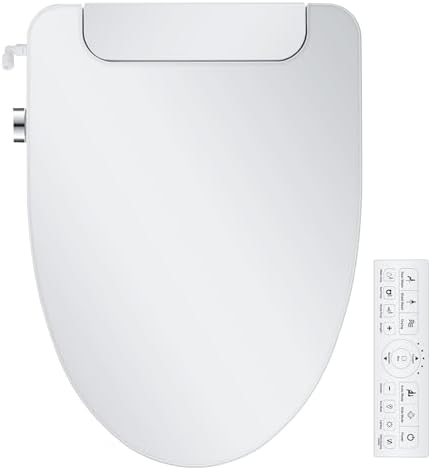 IYTATA Electric Bidet Toilet Seat, Elongated, Warm Water with Air Dryer ...