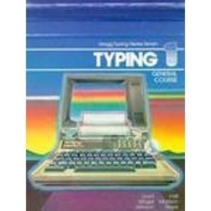 Buy Typing 1-Gen Course Gregg Ty Ser 7 Book Online at Low Prices in ...