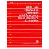 NFPA 1410: Standard on Training for Initial Emergency Scene Operations ...