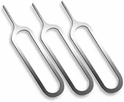TYGA Sim Card Tray Removal Tool (Pack of 3) Sim Card Pin Tool ...