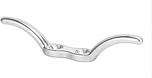 Amazon.com: ihreesy Stainless Steel Flagpole Cleat Hooks,4inch Rope ...