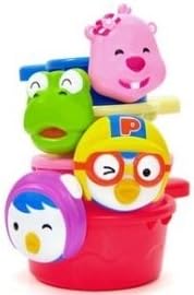 Amazon.com: Pororo & Friend Pororo bathtub toy shower cup : Toys & Games