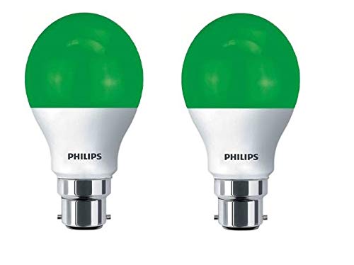 Buy PHILIPS LED Deco Bright Bulb (5W, Green, Pack of 2) Online at Low ...