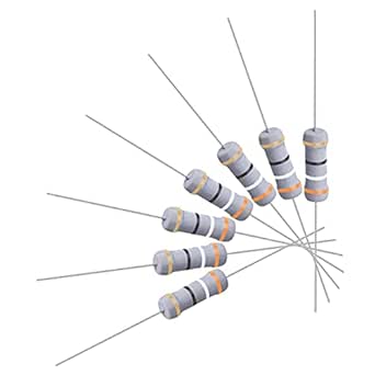 uxcell 100Pcs 39 Ohm Resistor, 1W 5% Tolerance Metal Oxide Film ...