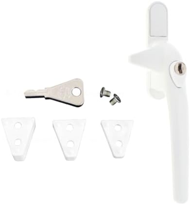 Genius® Cockspur Window Handle 9mm to 21mm White - Right Hand : Amazon ...