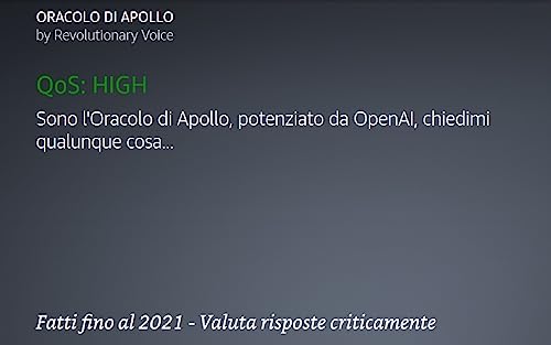 Amazon.it: oracolo di apollo : Alexa Skills