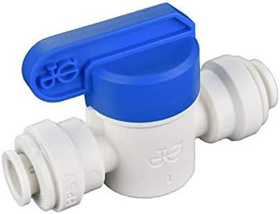 John Guest 1/4" to 1/4" Push Fit Shut Off Valve : Amazon.co.uk ...