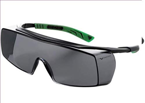 Buy Univet 5X7 Ultimate Overspecs Italian Safety Smoke Work Glasses ...