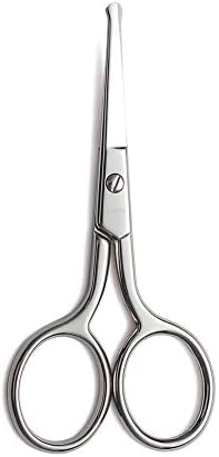 LIVINGO Premium Manicure Rounded Tip Scissors Multi-Purpose Stainless ...