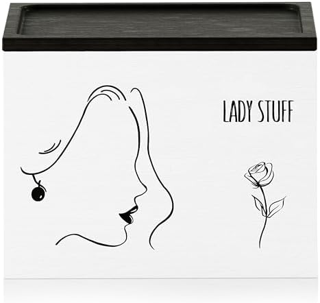 Amazon.com: DRASTAR Tampon Holder for Bathroom, Pink Girl Stuff Box for ...