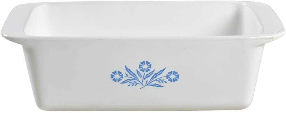 Amazon.com: Corning Ware Cornflower Blue Bread Pan, Meatloaf Pan, P-315 ...