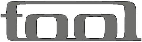 Amazon.com - AIST Set of 2 Tool Vinyl White Decal Sticker for Cars ...