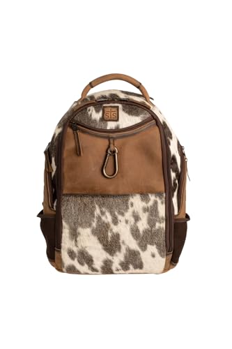 STS Ranchwear Mens Theo Cowhide/Tan Leather Backpack - Backpack Barn