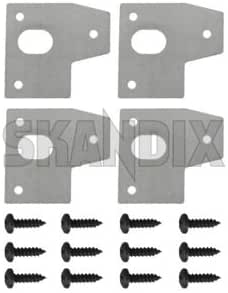 Genuine Volvo 8619383, Tailgate Panel Repair Kit (850/V70) (Clips Part ...