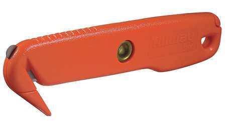 Allway Hook-Style Safety Knife,6 in.,Orange 20Y941-1 Each: Utility ...