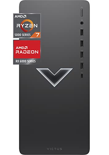 HP 2023 Newest Victus 15L Gaming Desktop, AMD Ryzen 7 5700G(> i9-10920X ...