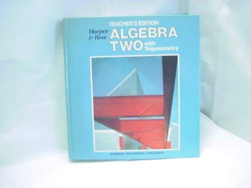 Algebra II With Trigonometry TE: Sobel: 9780065442021: Amazon.com: Books