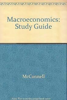 Macroeconomics: Study Guide: Amazon.co.uk: McConnell: 9780070456051: Books