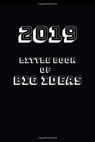Amazon.com: 2019 Little Book Of Big Ideas: Big Ideas Notebook | 160 ...