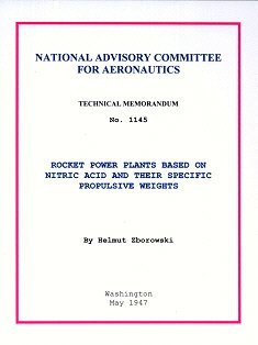 Naca: Rocket Power Plants Based On Nitric Acid & Their Specific ...