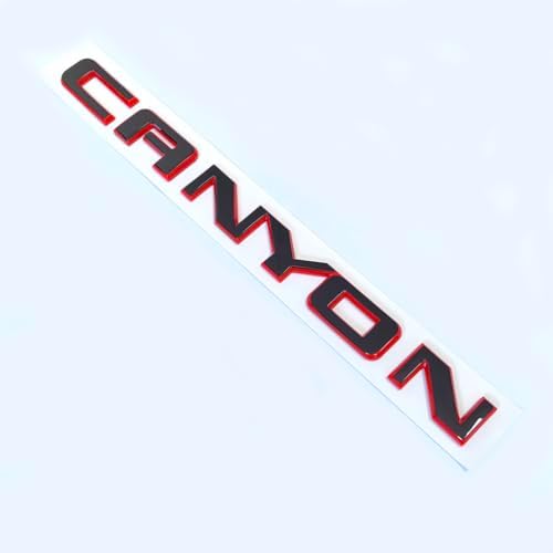 Amazon.com: 1pc Canyon Emblem Side Door Rear Tailgate 3D Badge ...