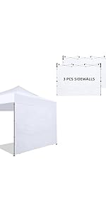 Amazon.com : Joramoy 10 Foot Canopy Rain Gutter for Instant Pop Up ...