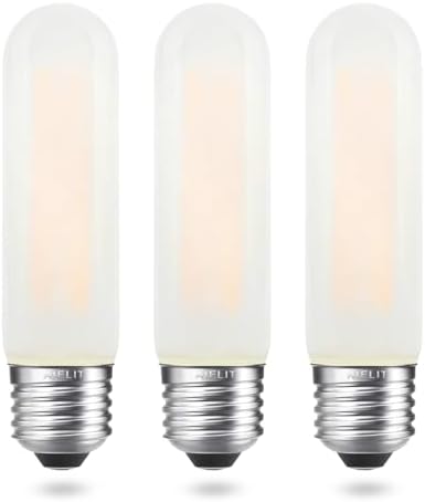 AIELIT T10/T30 Frosted LED Light Bulb 25 Watt Equivalent, Warm White ...