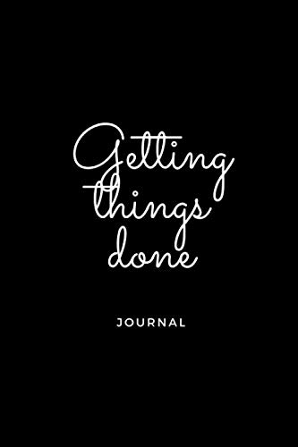 Amazon.com: Getting Things Done. Journal: Notebook for Forgetful ...