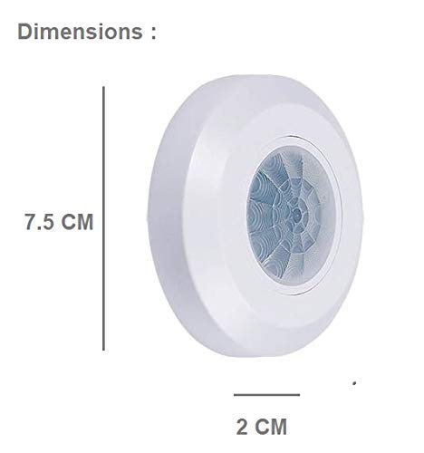 Buy Blackt Electrotech (BT-31CM): Mini PIR Ceiling Mounted Motion ...