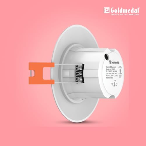 Goldmedal Atom 3W LED Round Non-Dimmable Downlight - Warm White (3000K ...