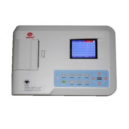 Track ECG Machine 3 Channel with 2.7 inch LCD ECG3000G : Amazon.in ...