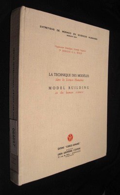 La Technique Des Modeles Dans Les Sciences Humaines. Model Building in ...