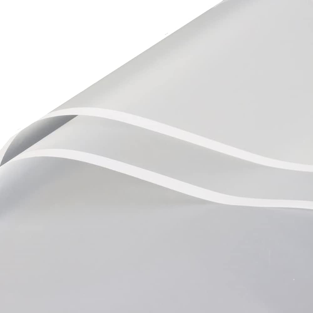 Amazon.com: 20 Pcs White border Flower Wrapping Paper,Waterproof ...