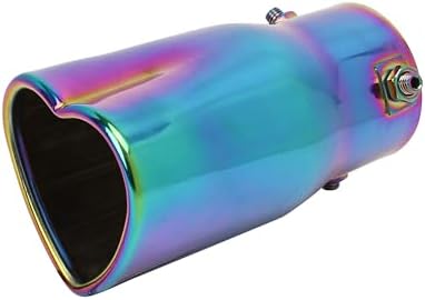 Amazon.com: Car Accessories Heart Shaped Universal Car Exhaust Muffler ...