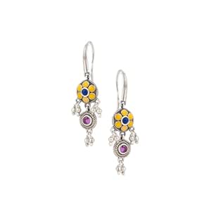Shaya by Caratlane Phulwadi Work Earrings in 925 Silver for women ...