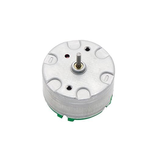 CircuitCorner 4V - 12V Small flat cylindrical shape DC motor : Amazon ...