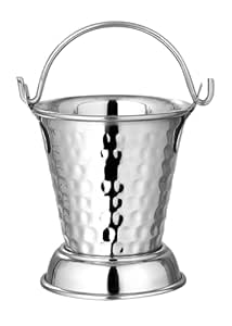 DEVIDAYAL Stainless Steel Serving Bucket for Dal Makhani, Ragada Dal ...