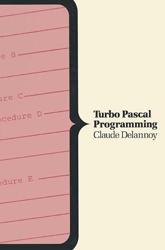 Turbo Pascal Programming: Delannoy, Claude: 9780333484265: Amazon.com ...