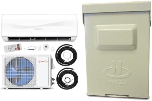 Amazon.com: GLACER FP10302US-WH+ 12000 BTU Mini AC Split-System, White ...